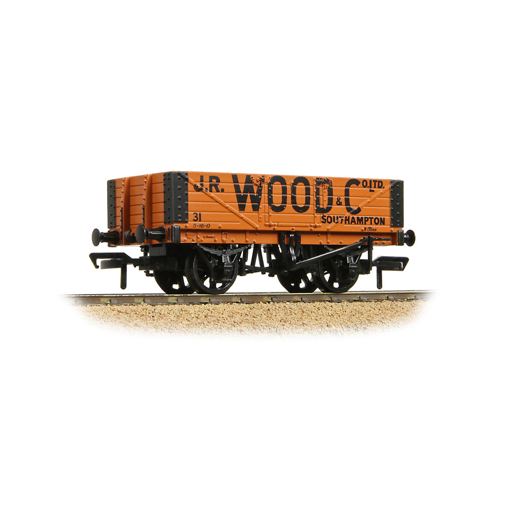 Bachmann 37-053A 5 Plank Wagon Wooden Floor 'J.R. Wood & Co. LTD' Oran