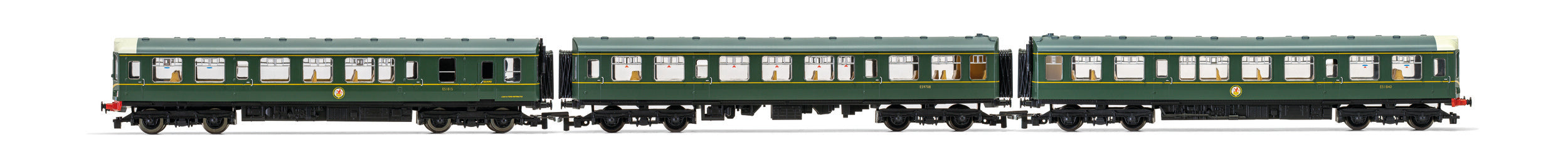 Hornby R30170 Railroad Plus BR Class 110 3-Car DMU Train Pack DCC Read