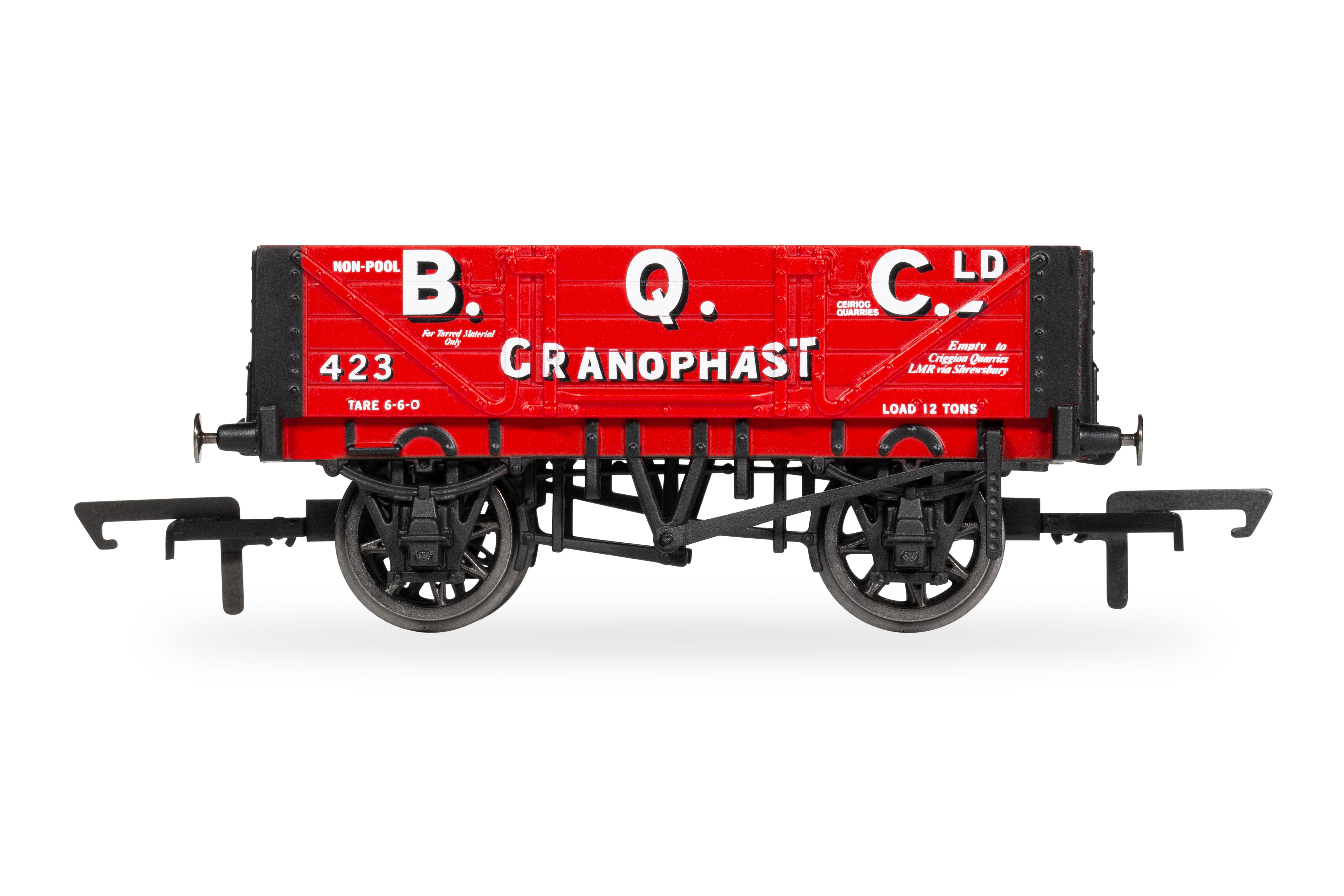 Hornby R60295 4 Plank Wagon 'BQC' No.423 OO Gauge