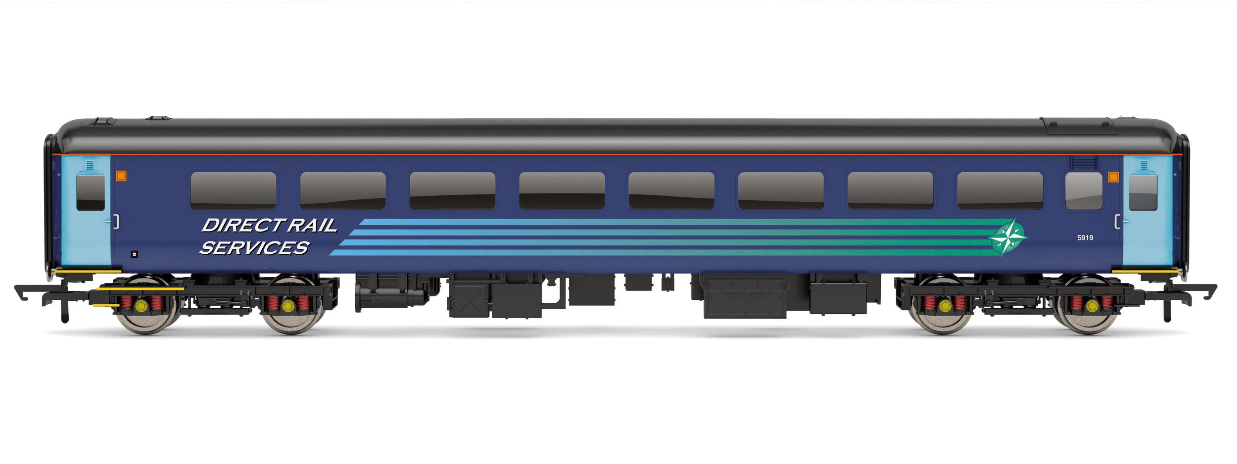 Hornby R40330A DRS MK2E Standard Open Coach No.5810 OO Gauge